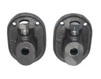China Metal Foundry Ductile Iron Sand Casting Electrical Fittings Ferrul Tie Rod System Concrete Forming Pencil Rod Clamp for sale