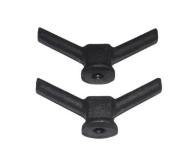 China Ductile Iron Casting Iron Sand Casting Parts Wing Shaped Nut for sale
