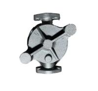 China Metal Foundry Grey Cast Iron Parts Machinery Oil Pump Parts for sale