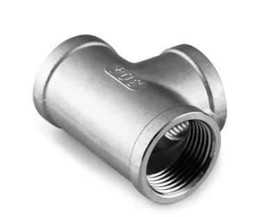 China Stainless Steel Pipe Fitting Plumbing Accessories Tee Joint for sale