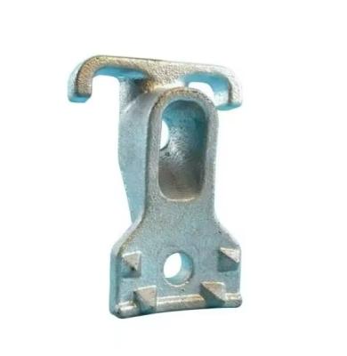 China Hot Dip Galvanizing Grey Iron Casting Pole Eye Plate Guy Hook for sale