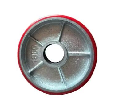 China Grey Cast Iron Sand Casting Solid Forklift Wheel for sale