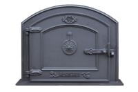 China Grey Cast Iron Furnace Doors Fireplace Door Heater Door Bake Oven Door for sale