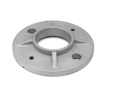China AISI304 / 316 High Precision Investment Welded Round Casting Flange ISO CE Listed for sale