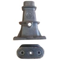 China Arc Flat Anchorage S3 Post Tension Anchors Block for 12.7mm Strand for sale