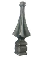 China Fence / Gates Decorative Wrought Iron Spearhead Metal Spears Point for sale
