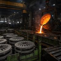 China Grey Cast Iron Clutch Pressure Plate ASTM A48 Class 40 Heavy Duty Commercial Truck Spare Part for sale
