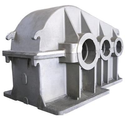 China Heavy Duty Helical Gear Precision Investment Castings Crane Gearbox Housing for sale