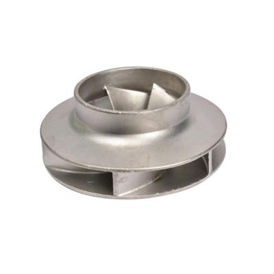 China Stainless Steel Investment Casting Parts Open / Closed / Semi Open Pump Impeller for sale