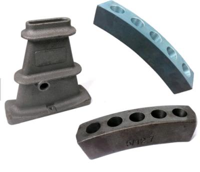 China Spheroidal Graphite Post Tension System Cast Iron Flat Arc Slab Anchorage for sale