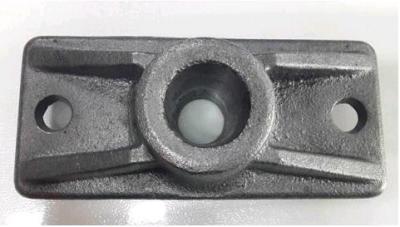 China Single Hole MonoStrand Post Tension Anchor Gray / Black For Unbonded Strand for sale