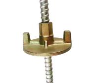 China High Tensile Cast Iron Three Wing Anchor Nut / Yellow Formwork Wing Nut for sale