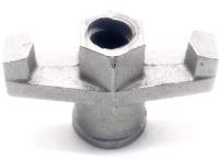 China Tie Rod Formwork Scaffolding Accessories Cast Iron Wing Nut 15 / 17mm for sale