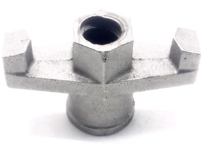 China Tie Rod Formwork Scaffolding Accessories Cast Iron Wing Nut 15 / 17mm for sale