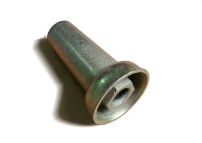 China Yellow Scaffolding Accessories Galvanized Tie Rod Steel Cone Nuts for sale