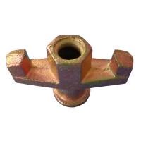 China Concrete Walls Scaffolding Accessories Ductile Cast Iron Two Wing Nut for sale