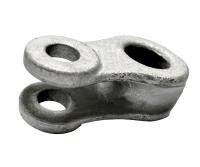 China Hardware Accessory Ductile Iron Sand Casting / Transmission Line Clevis Hitch Adapter for sale