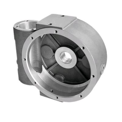 China Ductile Iron Resin Sand Casting / Heat Treatment Gearbox Casing 580*600 for sale