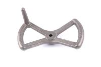 China Sandblasting Ductile Cast Iron Hand Wheel Pilot Wheel Steering Wheel for sale
