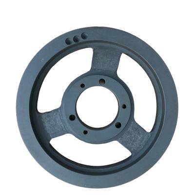 China Transmission Ductile Cast Iron V Belt Pulley Shoot Blasting Surface for sale