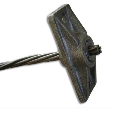 China Unbonded Post Tension Anchor Systems For Single Strand Tendons for sale