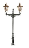 China Outdoor / Indoor Cast Iron Light Pole For Garden Street Decorative for sale