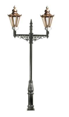 China Outdoor / Indoor Cast Iron Light Pole For Garden Street Decorative for sale