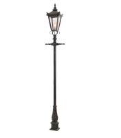 China Garden Cast Iron Outdoor Lights Customized Color With ISO9001 Certificate for sale