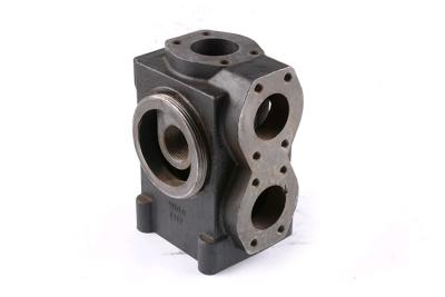 China Anti Rust Oil / Painting Cast Grey Iron Casting Oil Pump Body Pump Case Casting for sale