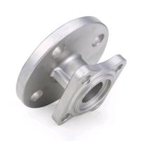 China 304 316 Stainless Steel Casting Silica Sol Investment Casting Flange Parts for sale