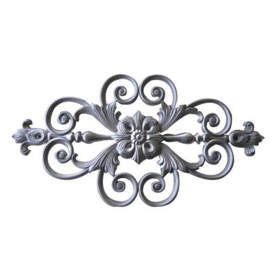 China Decorative Cast Iron Fence Parts / Rosettes Ornament Cast Iron Gate Panels for sale