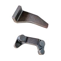 China Ductile Iron Casting Auto Spare Parts Exhaust Manifold Bracket Customized Size for sale