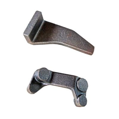China Ductile Iron Casting Auto Spare Parts Exhaust Manifold Bracket Customized Size for sale