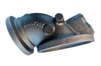 China CNC Machining Ductile Cast Iron Front Stage Catalytic Converter Assembly for sale
