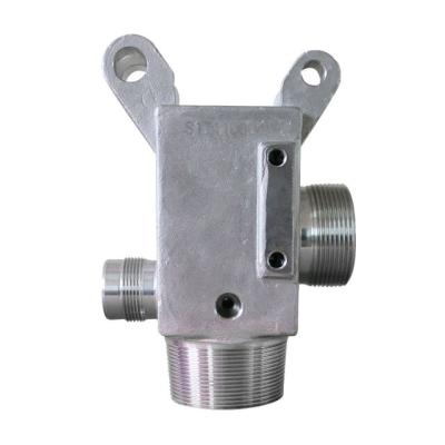 China Carbon Steel Precision Silica Sol Investment Casting Valve Body Casting for sale
