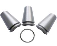 China Building Materials Post Tension Anchor Wedges For 12.7mm 15.2mm PC Strand for sale