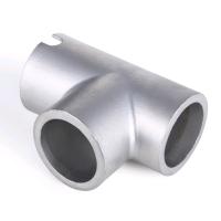 China Construction / Fluid treatment Stainless Steel Precision Casting Three Way Pipe Parts for sale