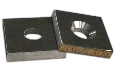 China Domed Anchor Plate Square Concrete Anchor Plates for Thread Steel Bars System for sale