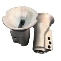 China Lost Wax Casting Steel Bell Mouth for Construction Machinery Agitating for sale