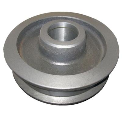 China Cast Grey Iron Casting Rope Wheel / Belt Wheel Casting for sale