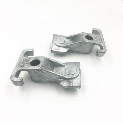 China ASTM 65-45-12 Ductile Iron Casting Parts Guy Hook for Electric Power Fittings Pole Line Hardware for sale