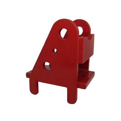 China Truck Parts Steel Precision Investment Casting Mounting Bracket for sale
