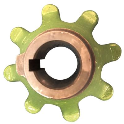 China ASTM A536 Grade 65-45-12 Ductile Iron Sand Casting Claw Coupling Sleeve for sale