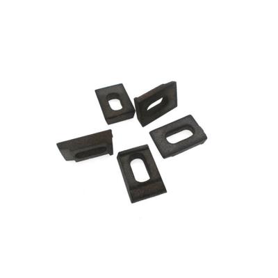 China China Metal Foundry Ductile Cast Iron Sand Casting Track Pressing Plate for sale