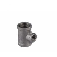China 304 Stainless Steel Precision Investment Casting Tee Pipe Fittings for sale