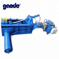 China 630KN Hydraulic Aluminum Can Baler Scrap Tin Can Press Baling Machine 63 Ton for sale