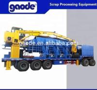 China 215kW Metal High Speed Baler Scrap Car Baler 1000x800mm Bale Size for sale