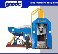China Customized Color Tire Shear Baler Baler Shear Machine HBS 4000 for sale