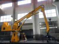 China Material Handling Fixed Grab Machine 37KW 8900mm Arm for Scrap Waste Wood for sale