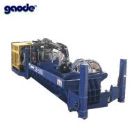 China Mobile Hydraulic Vertical Car Baler 5000KN Metal Scrap Portable Baler 800x700mm Bale for sale
